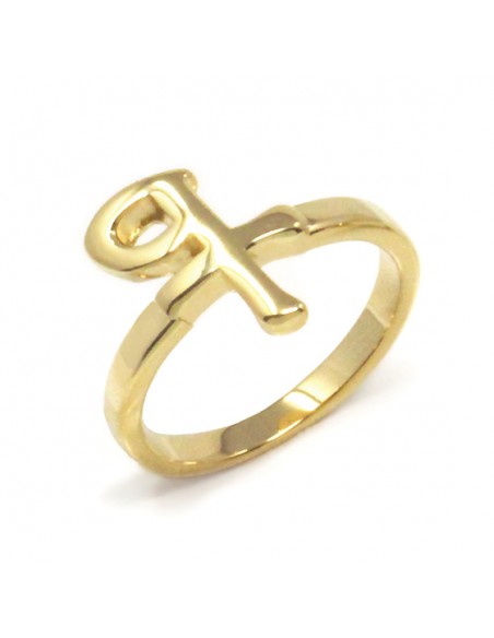 Ring Alphabet Gaudí Collection - Letter Q